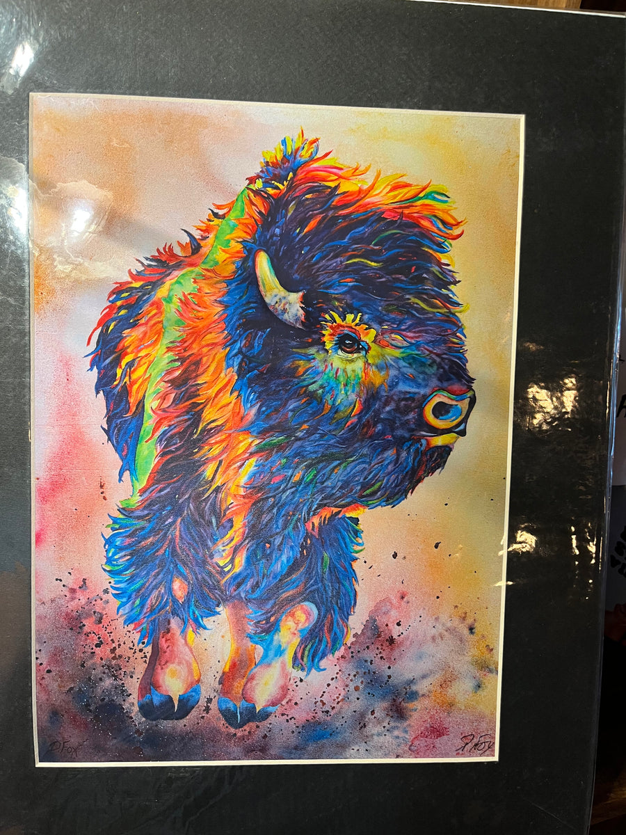 “Zip-A-Dee-Do-Da Bison” Art Print – Gunpowder & Cabernet