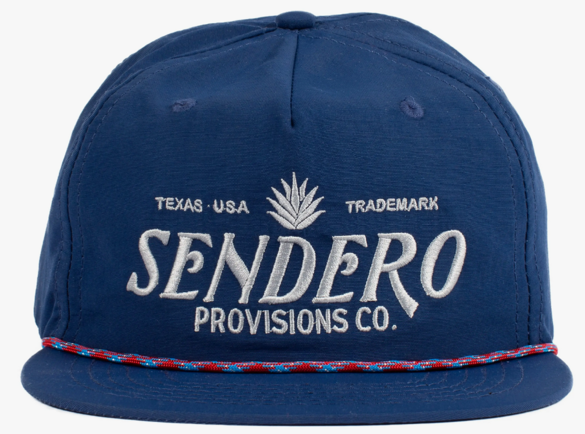 Sendero Logo Rope Hat – Gunpowder & Cabernet